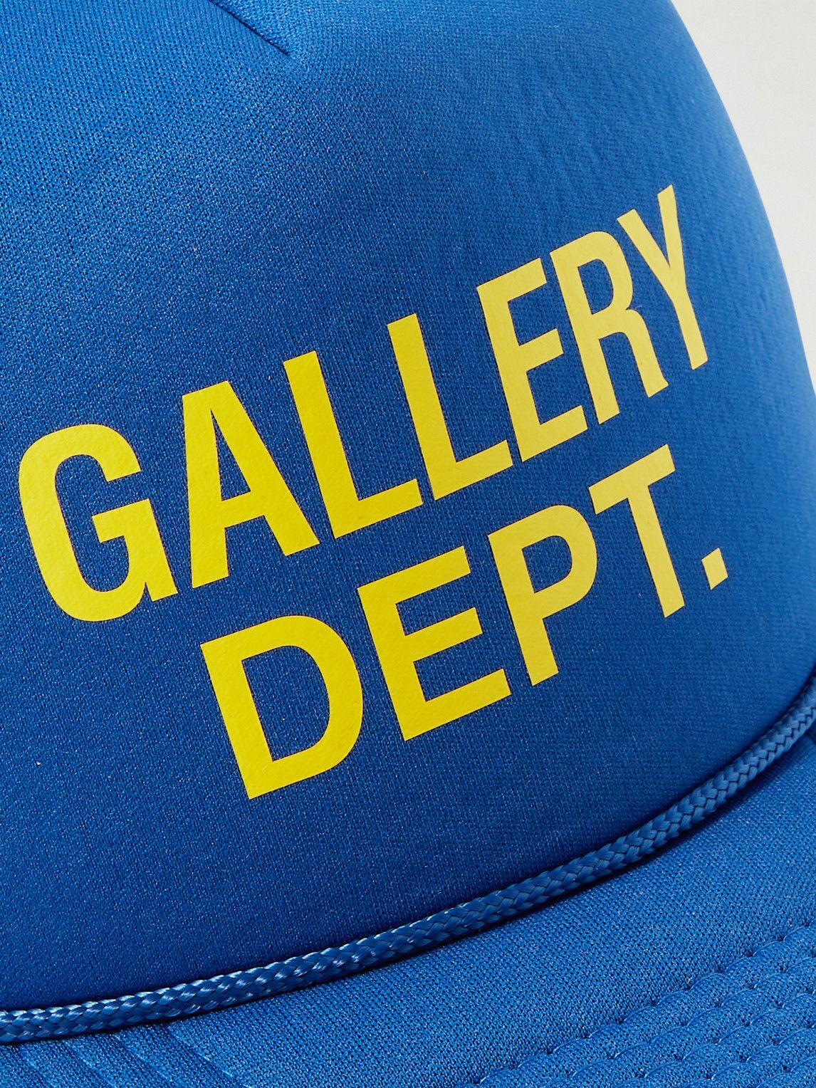 Gallery Dept. - Logo-Print Twill and Mesh Trucker Cap Gallery Dept.