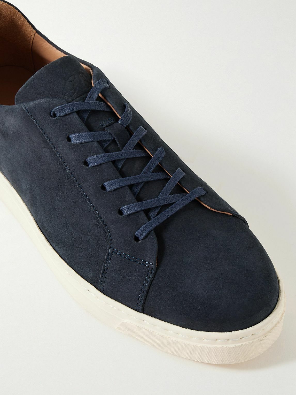 George Cleverley - Jack II Suede Sneakers - Blue George Cleverley