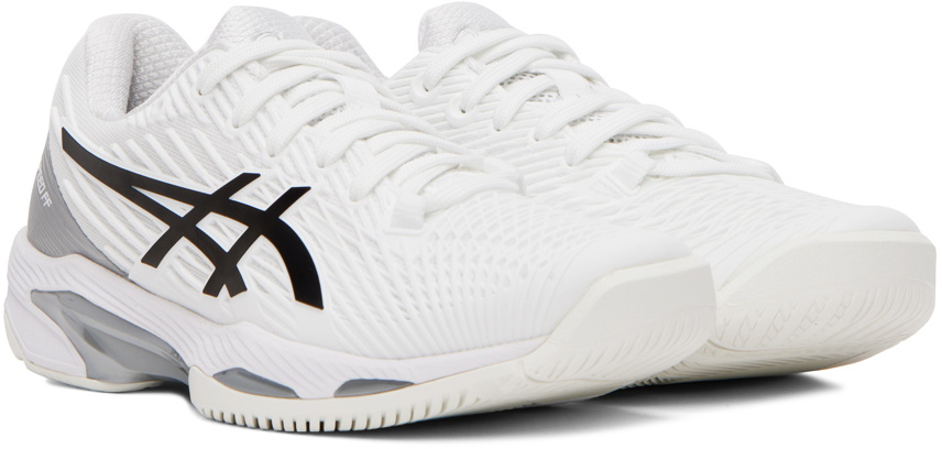 Asics White SOLUTION SPEED FF 2 Sneakers ASICS