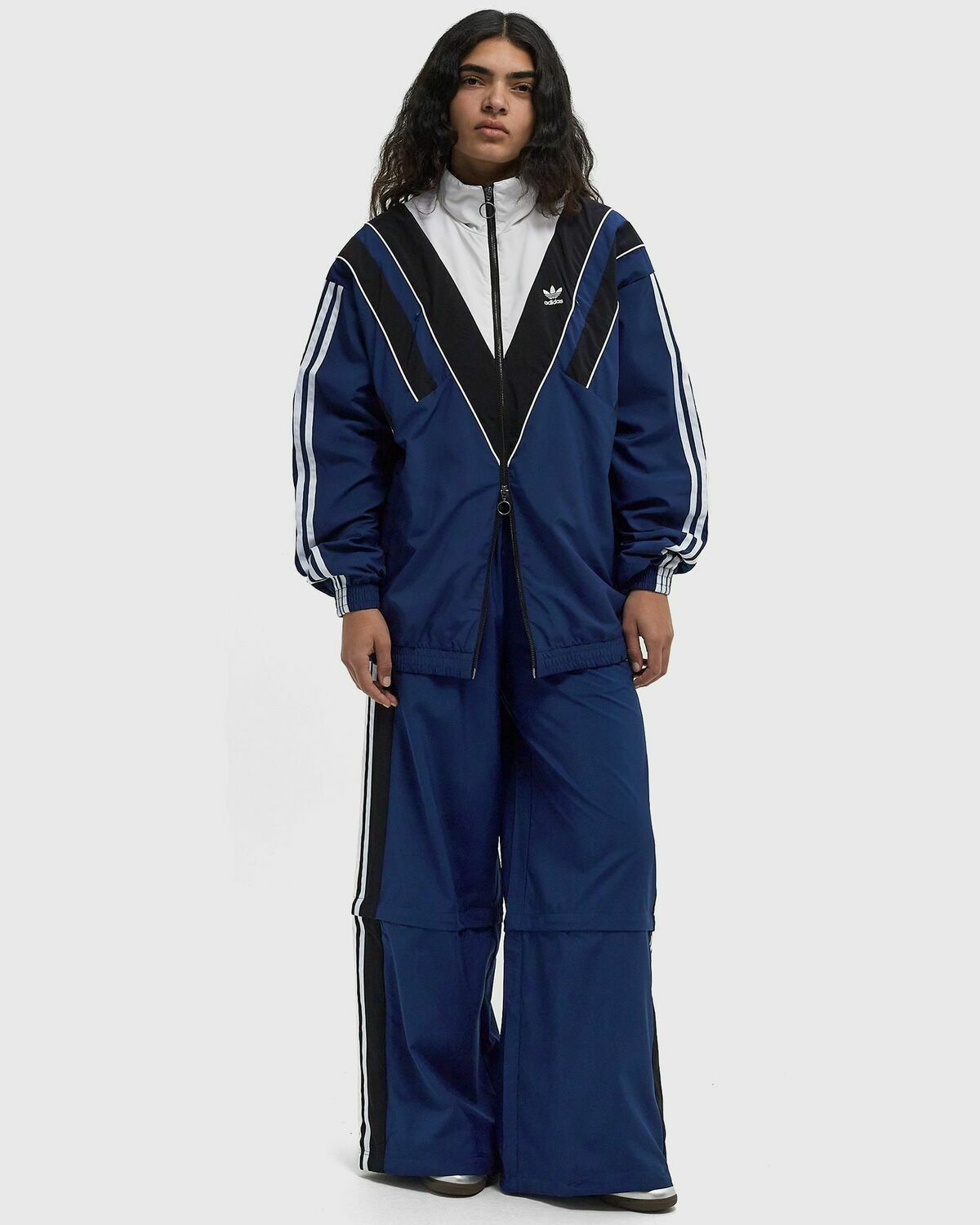Adidas RASANT TRACKTOP Blue Womens Track Jacket adidas