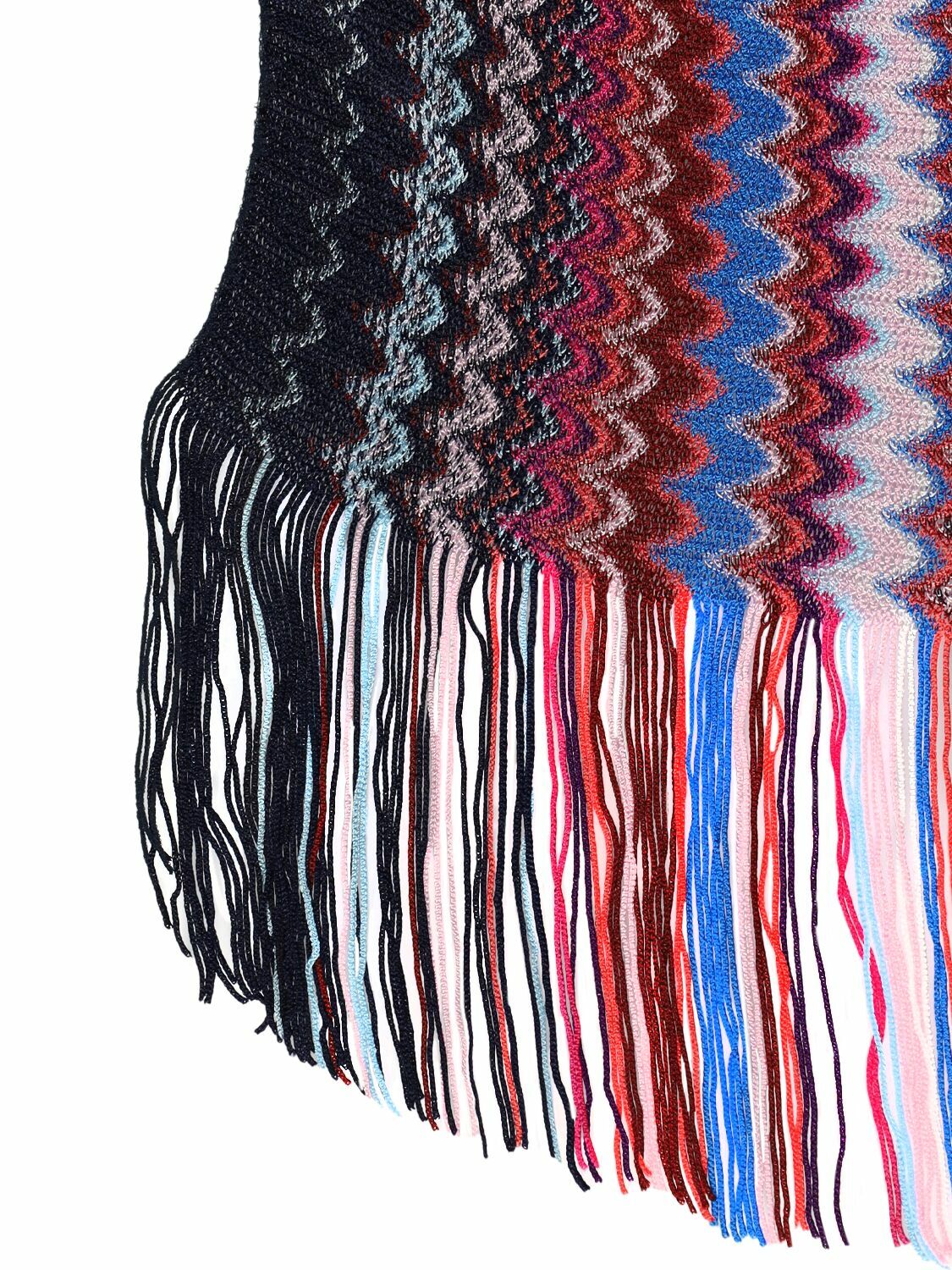 MISSONI Fringed Viscose Scarf Missoni