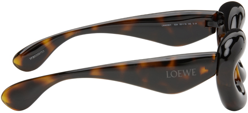 LOEWE Tortoiseshell Inflated Sunglasses Loewe