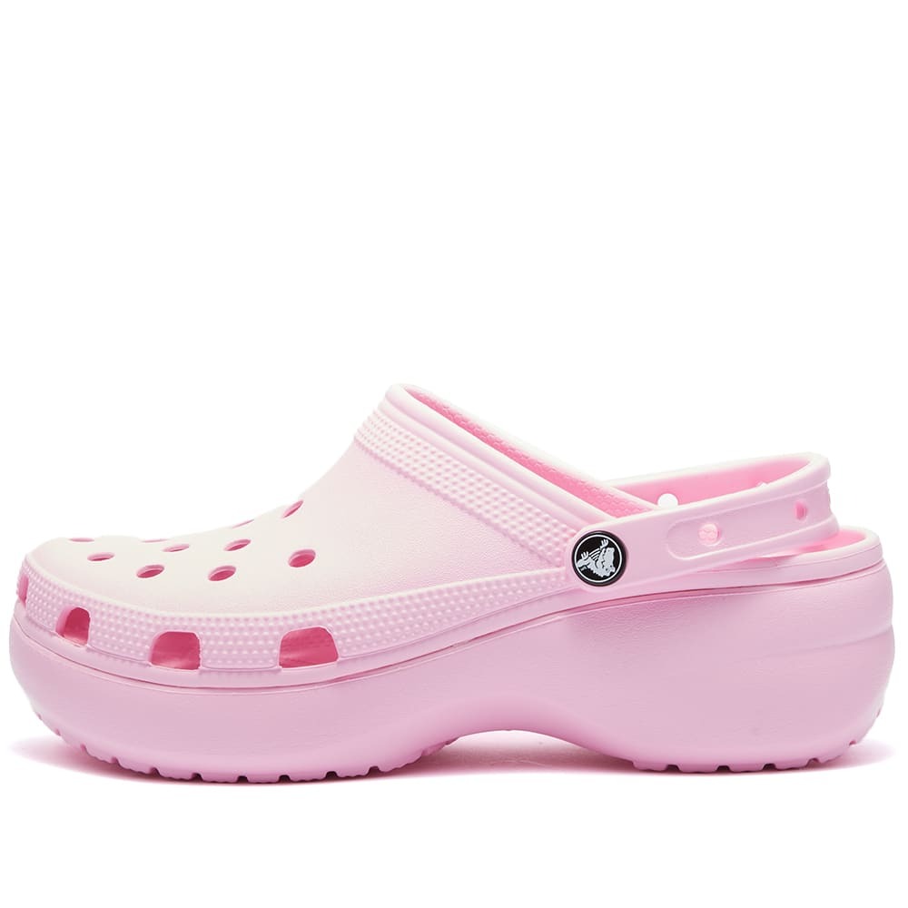 Crocs Women's Classic Platform Clog in Flamingo Crocs