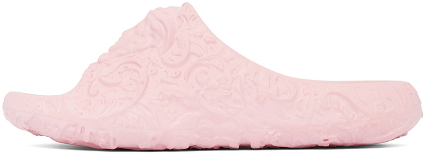 Versace Pink Medusa Dimension Slides Versace