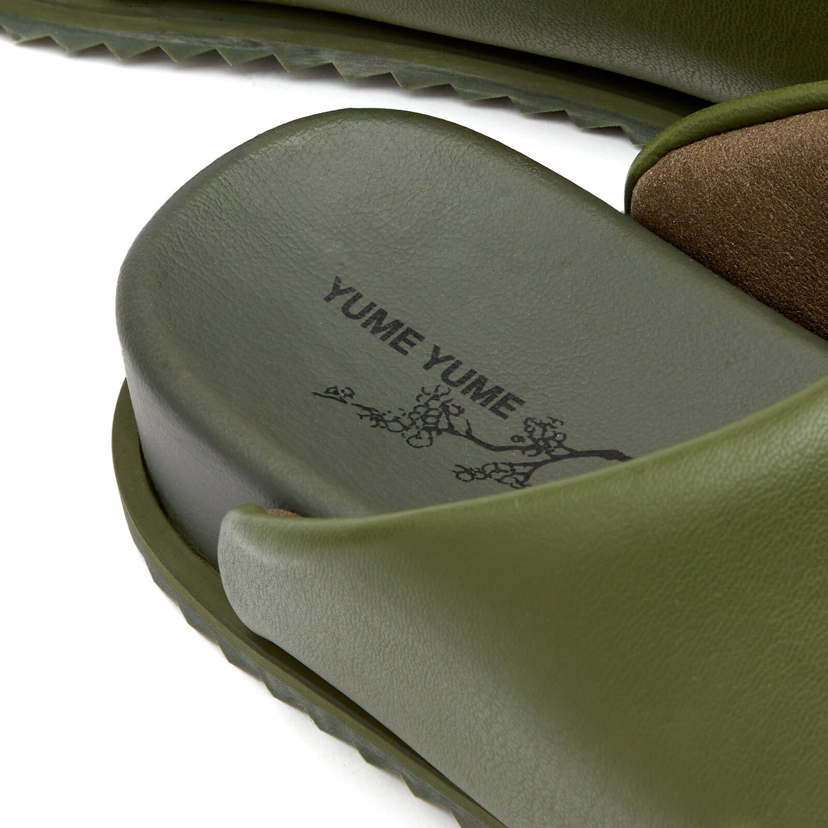 Yume Yume Women's Finn Slide in Vanquish Green Yume Yume