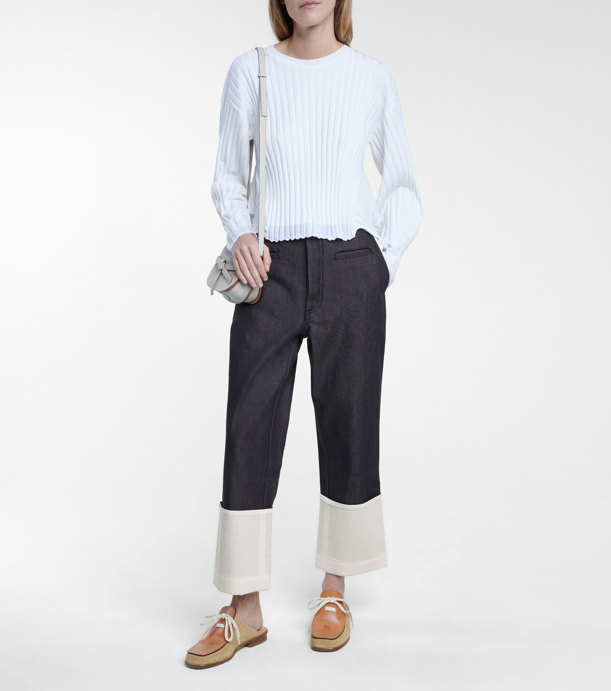 Loewe - High-rise straight jeans Loewe