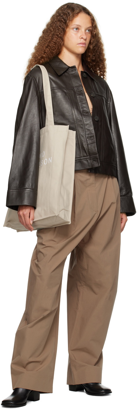 Studio Nicholson Beige Standard Tote Studio Nicholson