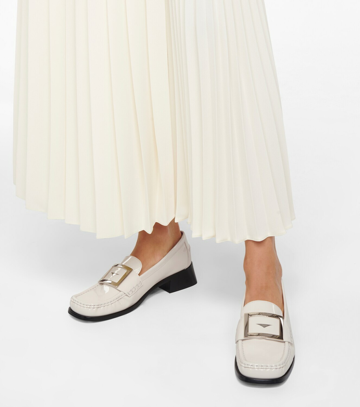 Roger Vivier Preppy Viv' patent leather loafers Roger Vivier