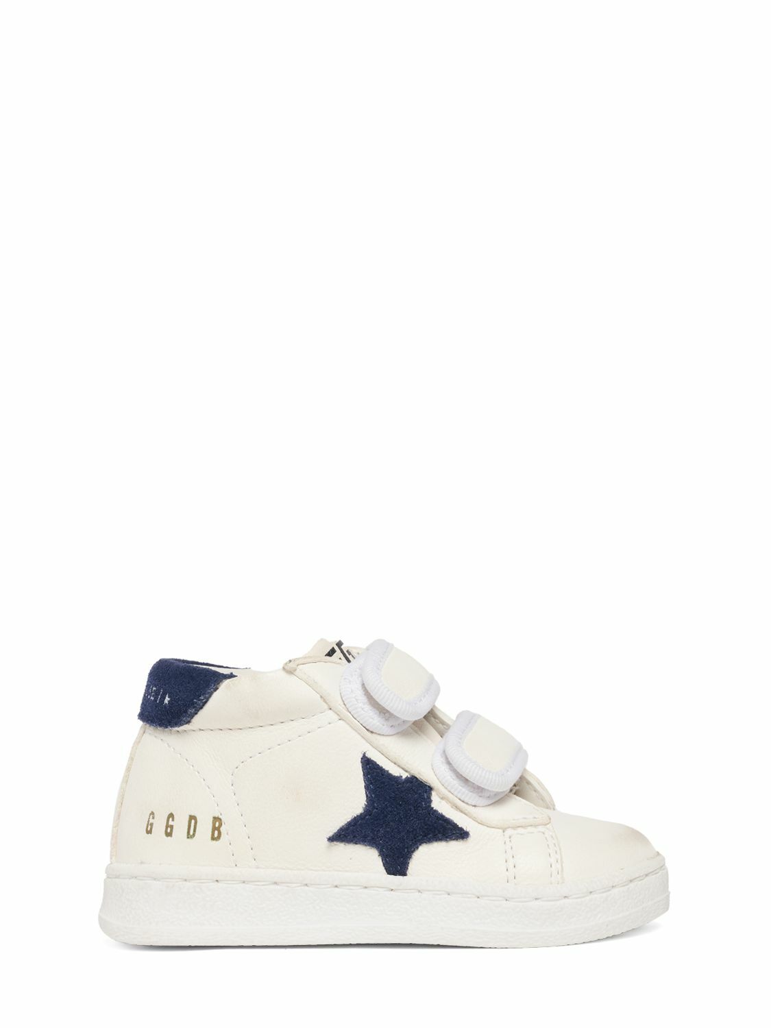 GOLDEN GOOSE June Leather Strap Sneakers Golden Goose Deluxe Brand
