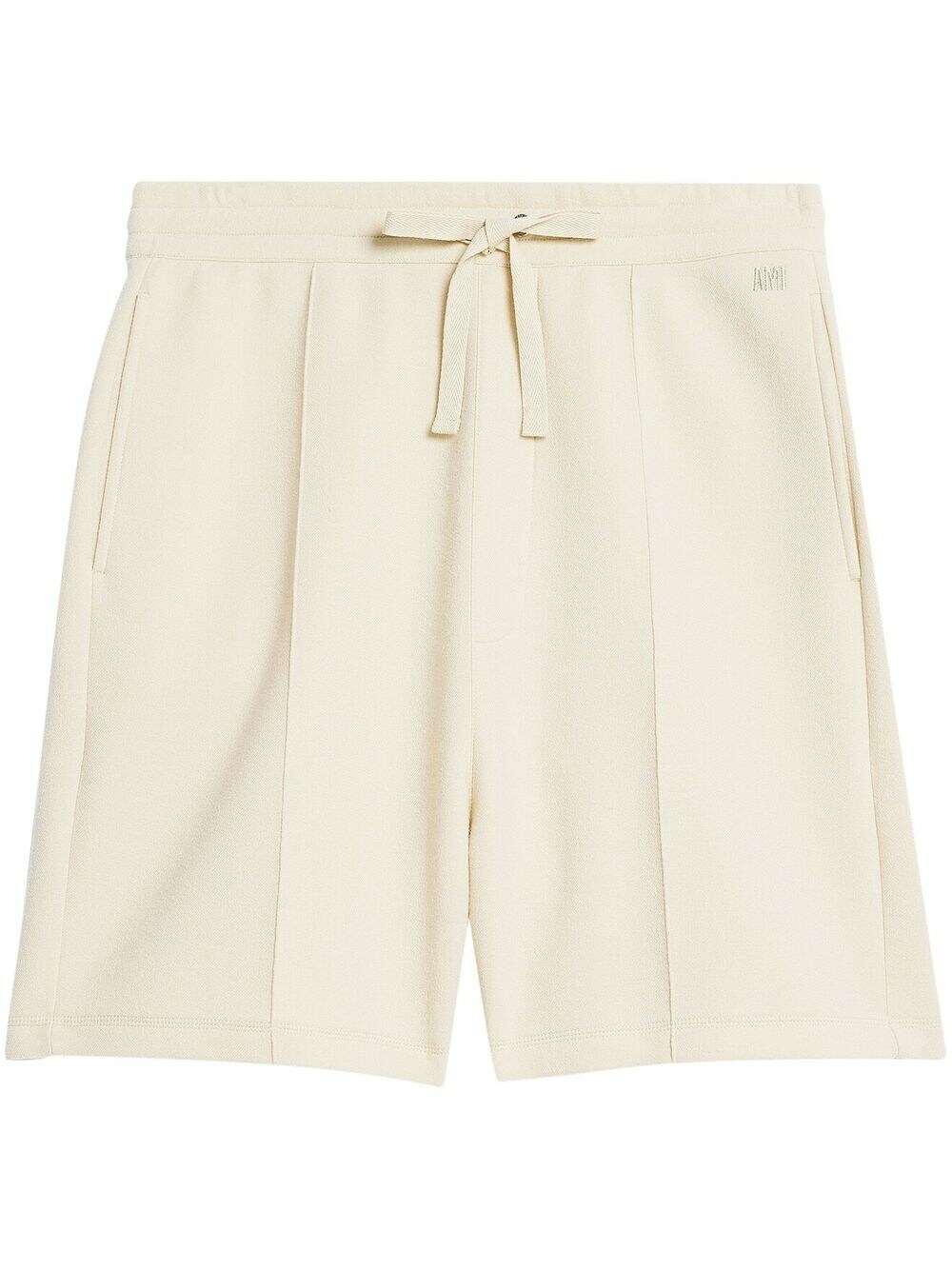 AMI PARIS - Wool Blend Trackshorts AMI