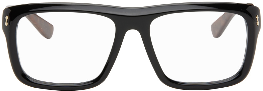 Gucci Black Rectangular Glasses Gucci
