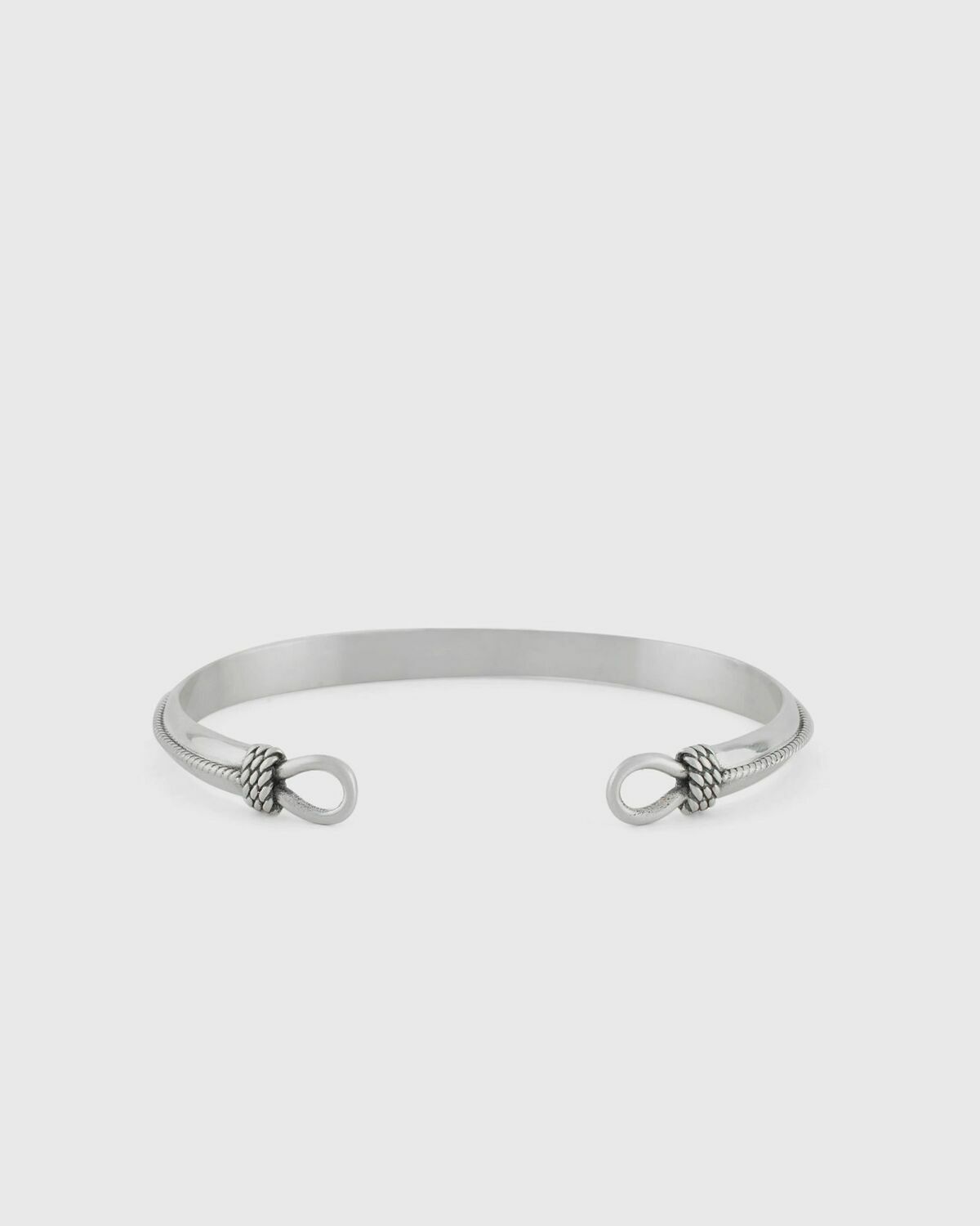 Serge DeNimes Silver Lasso Bangle silver Mens Jewellery Serge DeNimes