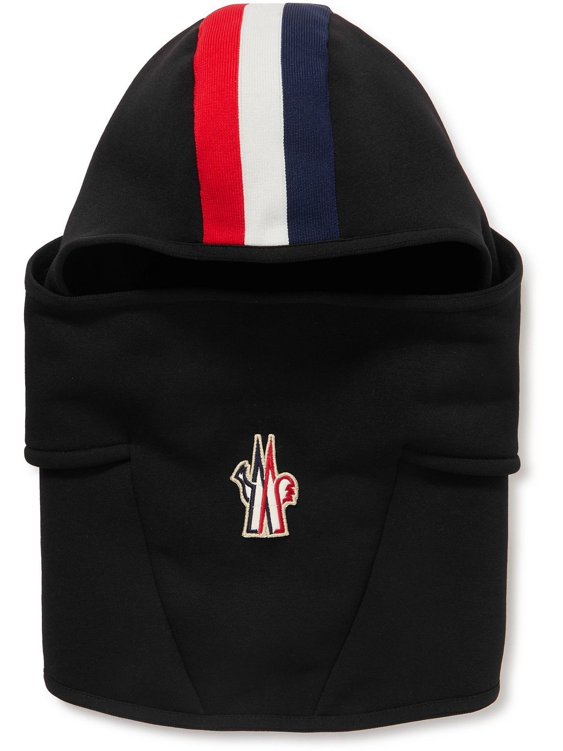 Moncler Grenoble - Striped Logo-Appliquéd Polartec Power Stretch Fleece ...