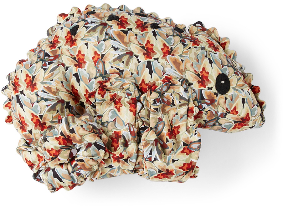 Kika Vargas Baby Khaki & Multicolor Jero Plush Toy Kika Vargas