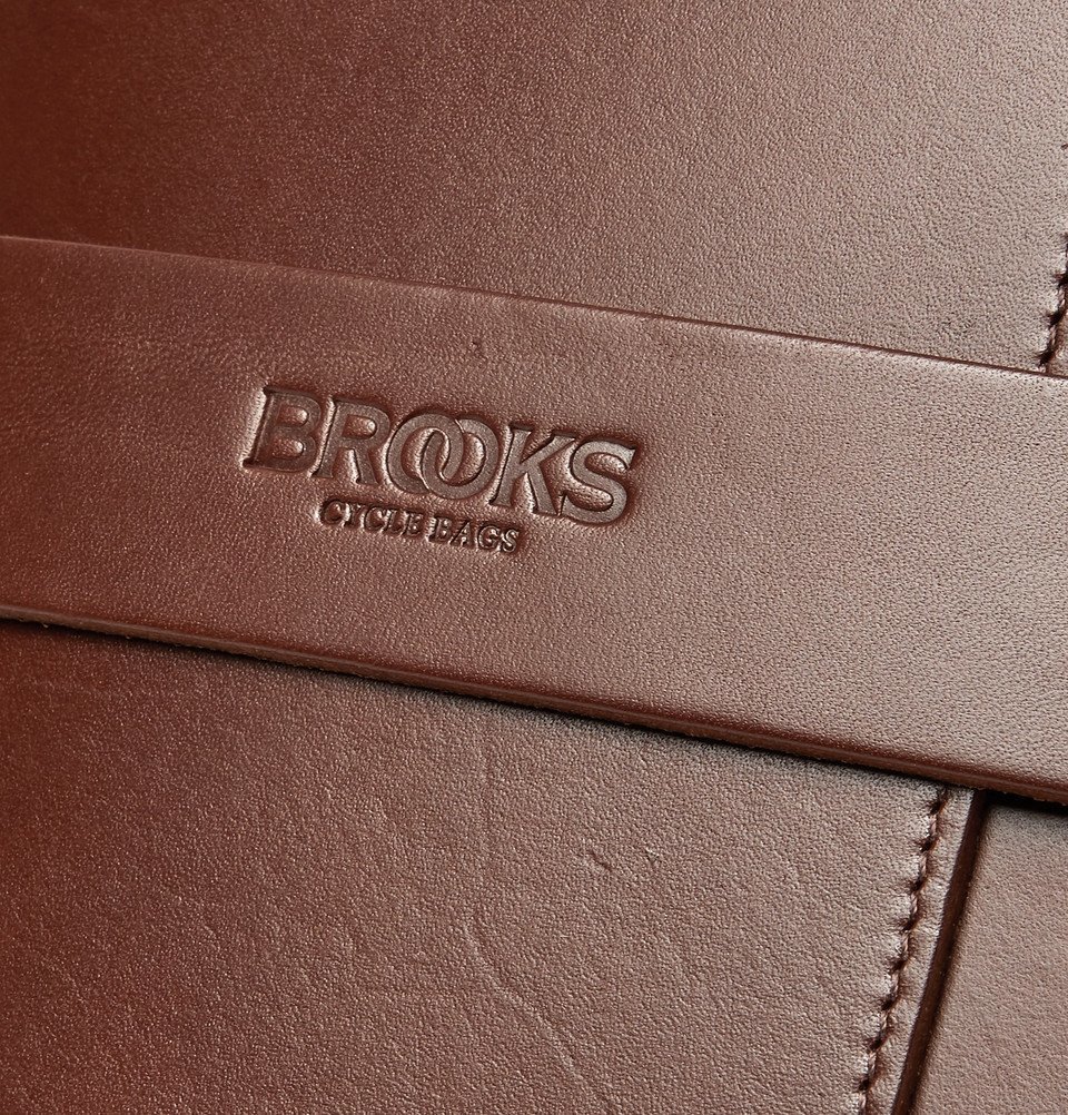 Brooks England - Piccadilly Vegetable-Tanned Leather Backpack - Brown ...