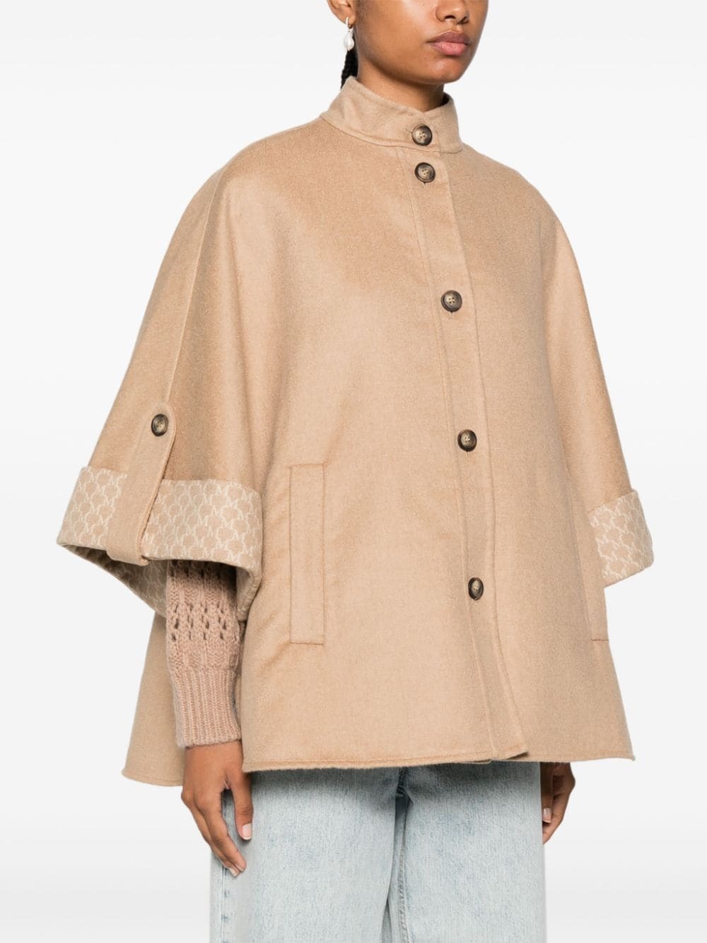 MAX MARA - Wool Cape Max Mara