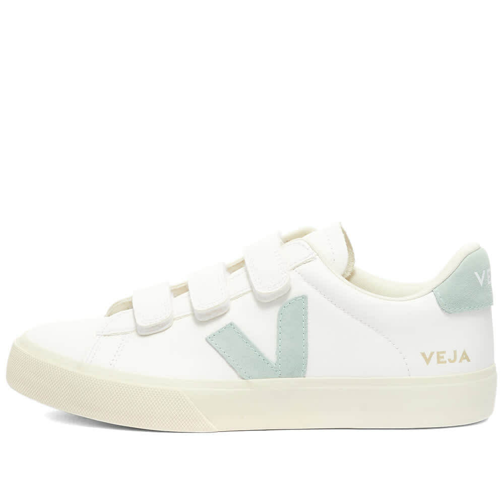 Veja Womens Women's Recife Sneakers in Extra White/Matcha VEJA