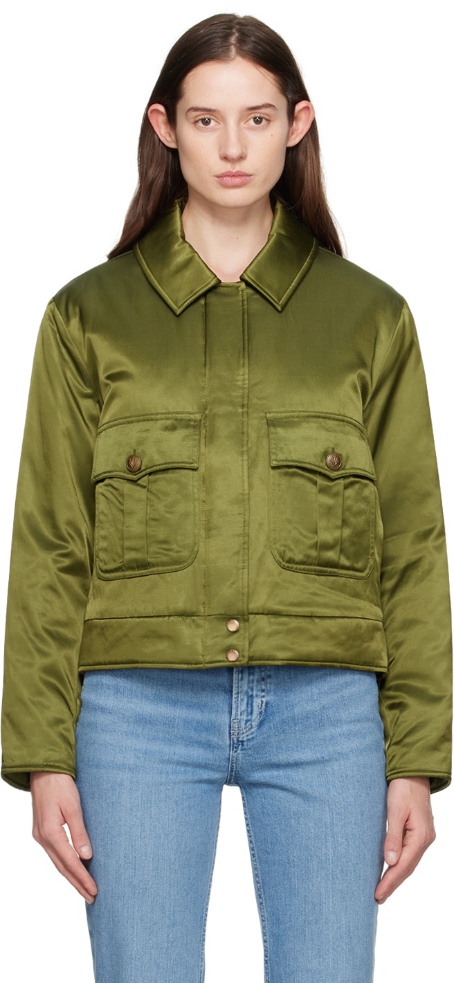rag & bone Green Colton Jacket Rag and Bone