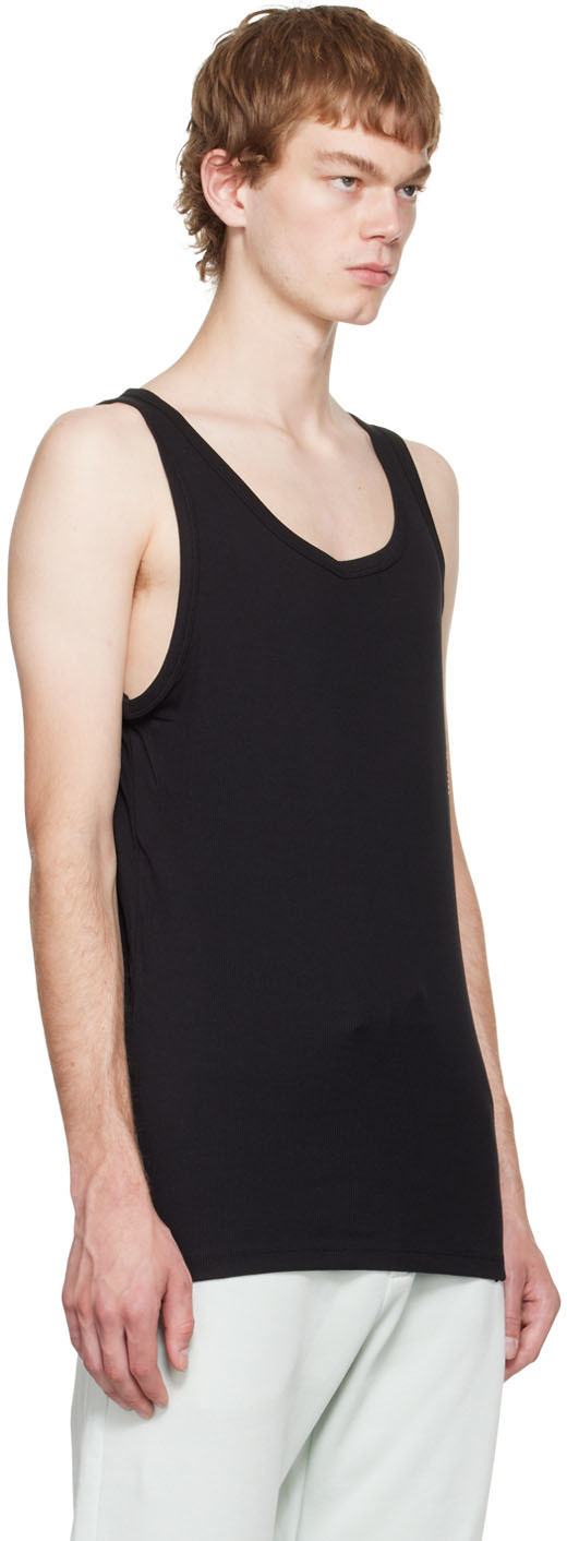 Hugo Black RIB Tank Top Hugo Boss