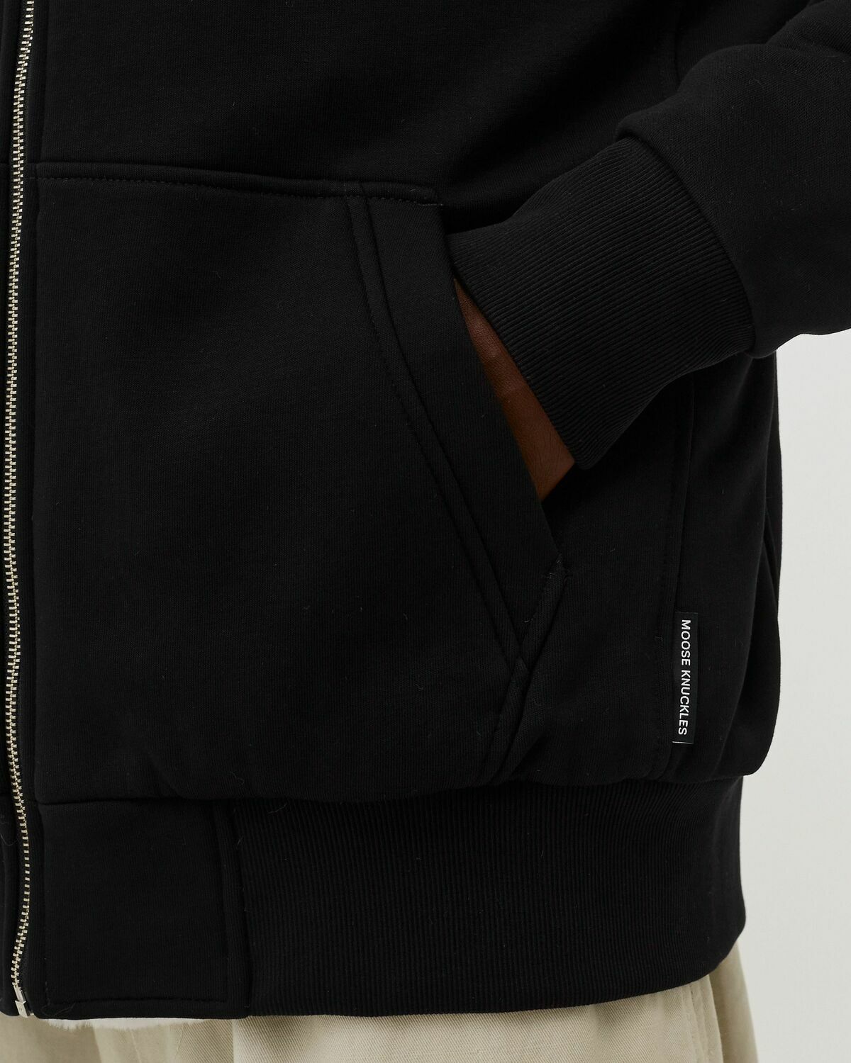 Moose Knuckles Classic Bunny 3 Black Fleece Jackets Moose Knuckles