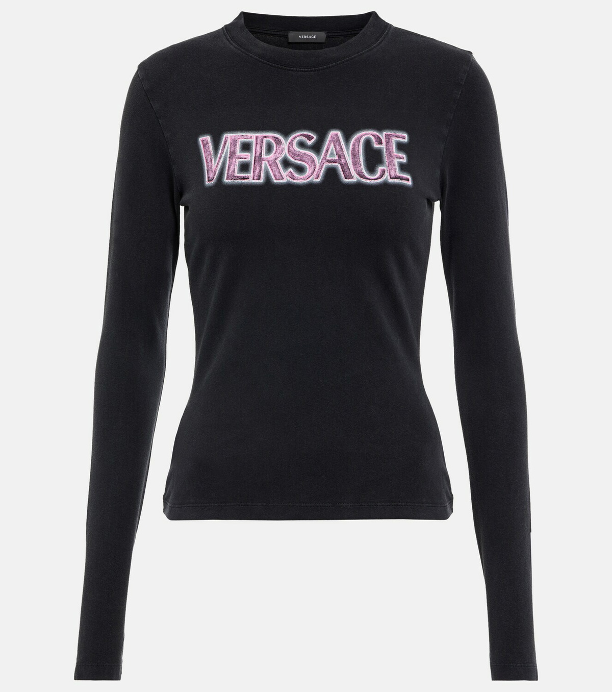 Versace - Goddess logo long-sleeve T-shirt Versace