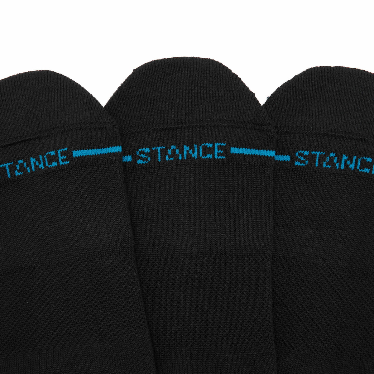 Stance for E by END. Basic Crew 3-Pack in Black Stance