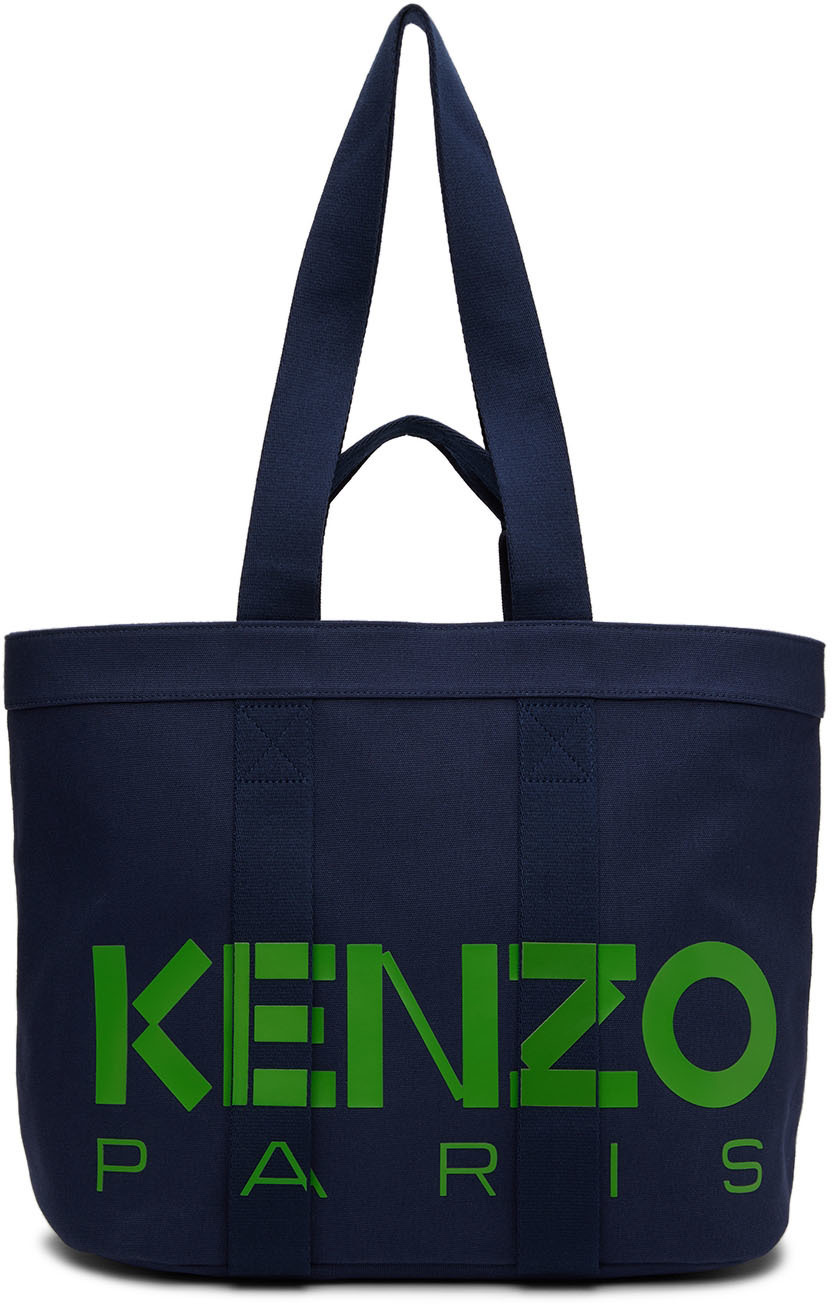Kenzo Navy Kenzo Paris Large Tote Kenzo