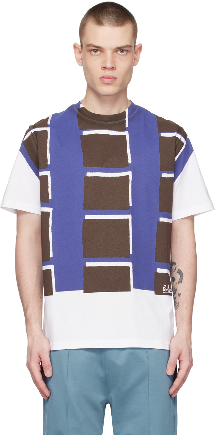 Paul Smith White Check T-Shirt Paul Smith