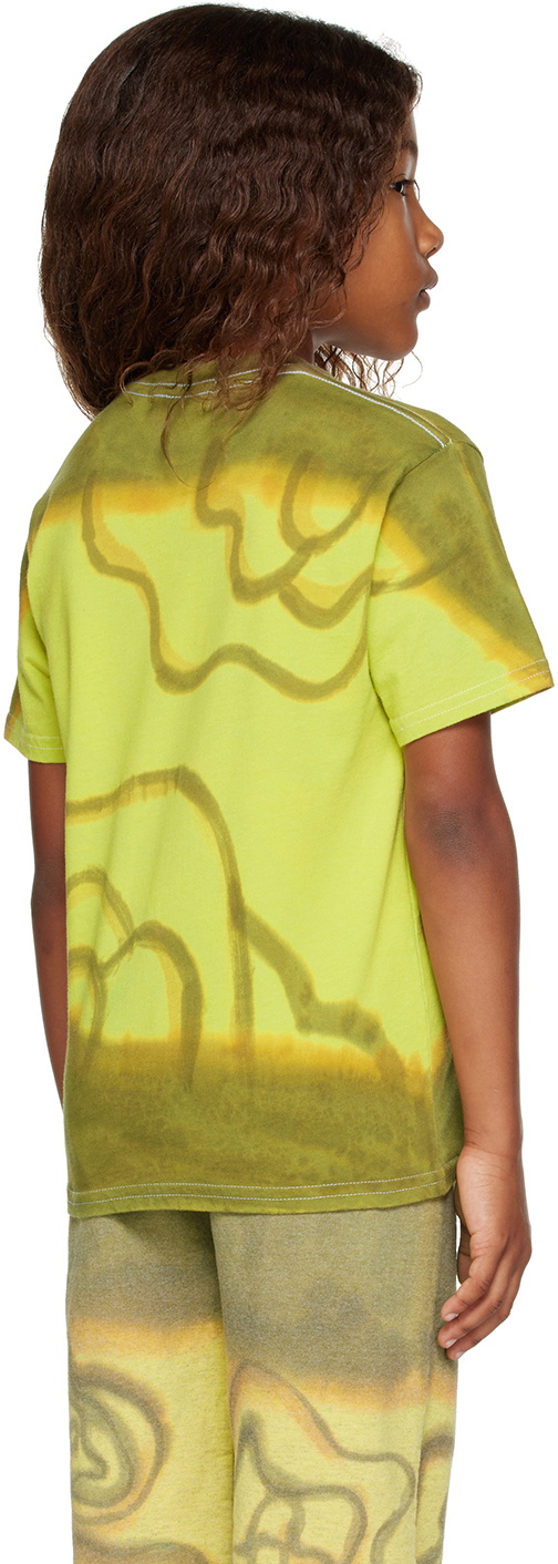 Collina Strada SSENSE Exclusive Kids Khaki T-Shirt Collina Strada