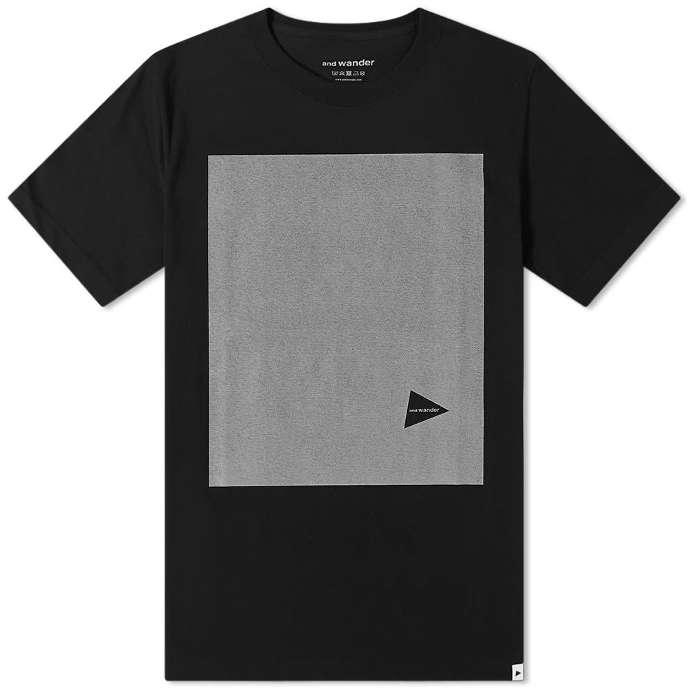 and wander Reflective Tee and Wander