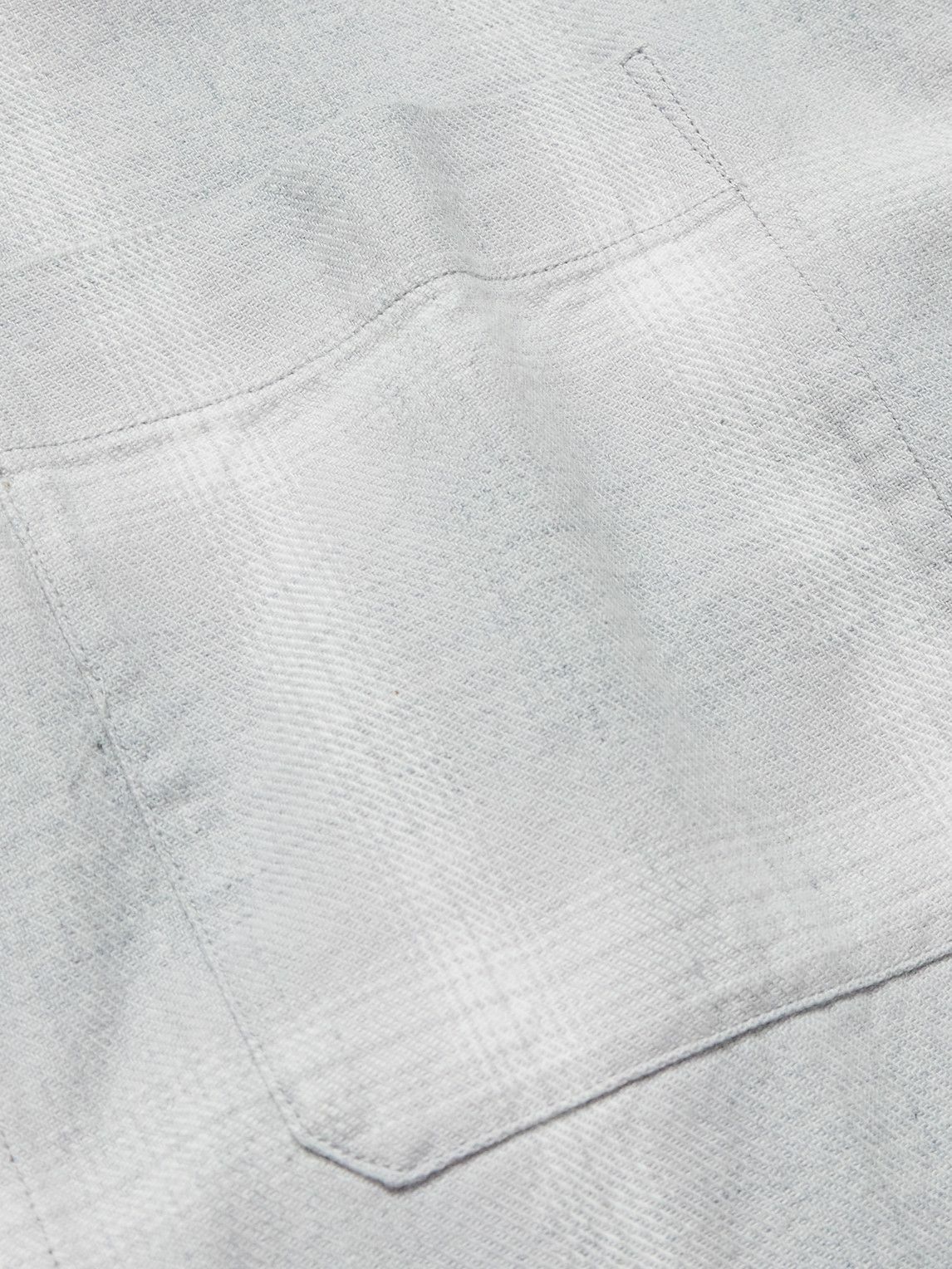 FRAME - Checked Cotton-Flannel Overshirt - Gray Frame Denim