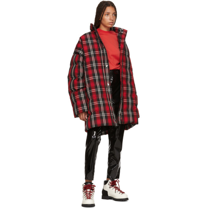 MSGM Black Vinyl Pants MSGM