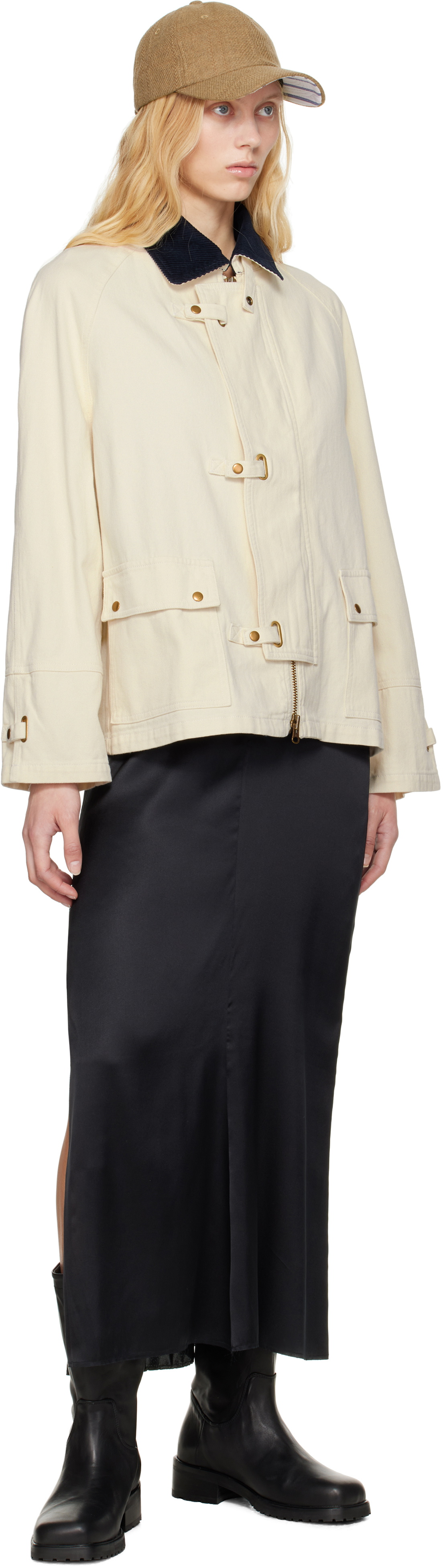 Carter Young Off-White Newman Chore Coat Carter Young