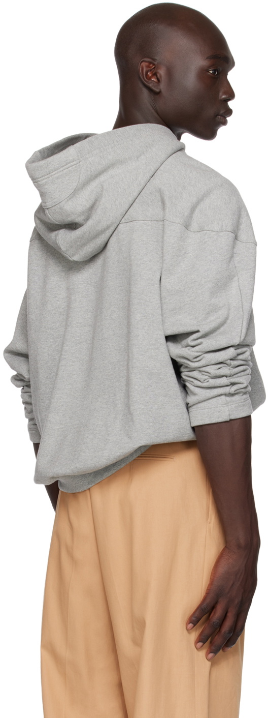 Commission Gray Paneled Hoodie Commission