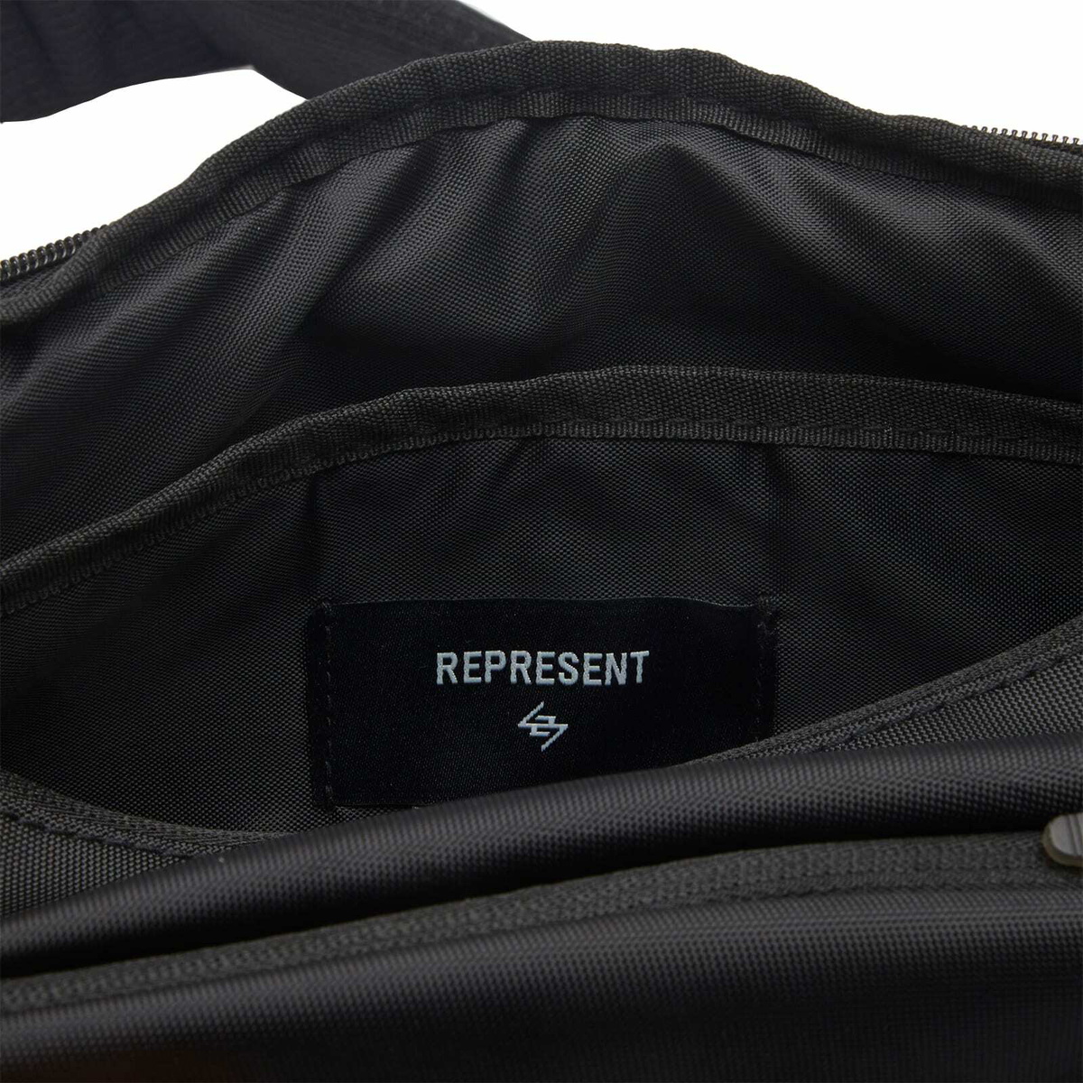 Represent Men's 247 Sling Bag in Black Represent