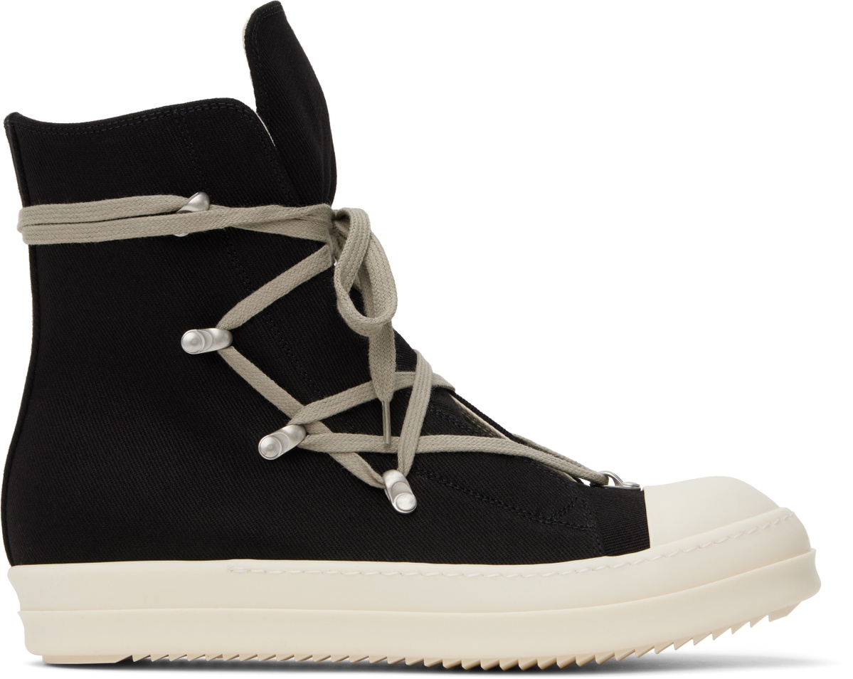 Rick Owens DRKSHDW Black Porterville Hexa Sneaks Sneakers Rick Owens ...