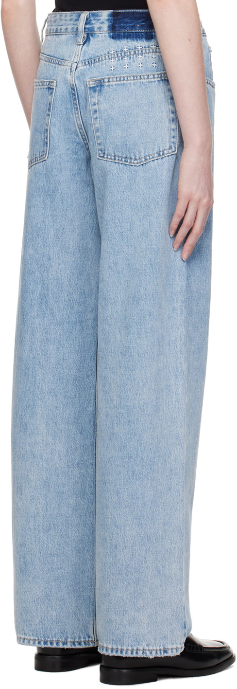 Ksubi Blue Playback Kut Out Jeans Ksubi