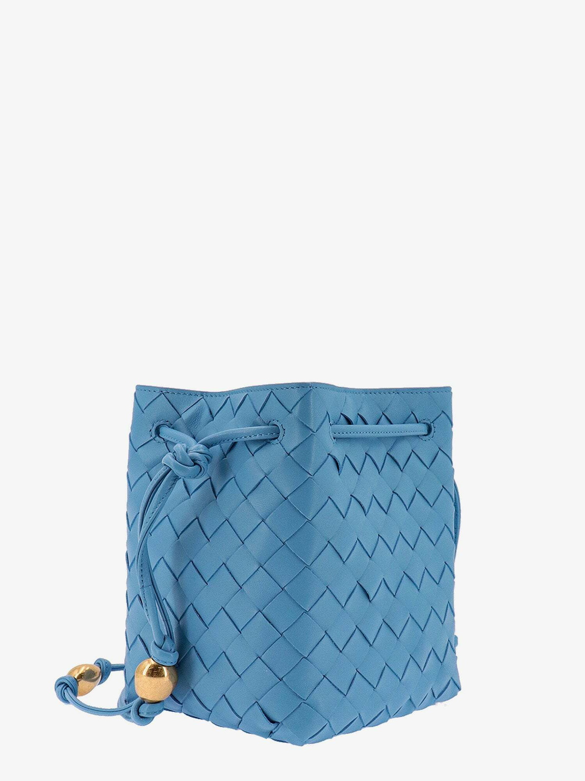 Bottega Veneta Bucket Bag Blue Womens Bottega Veneta