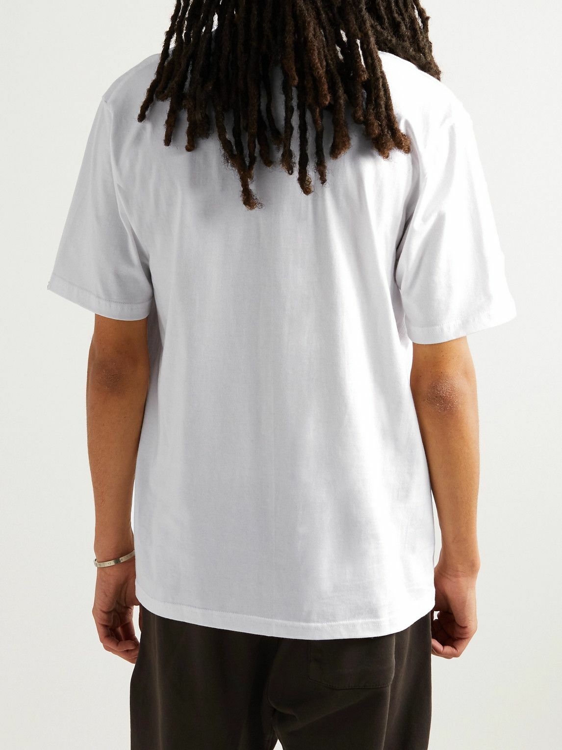 WTAPS - Printed Cotton-Jersey T-Shirt - White WTAPS