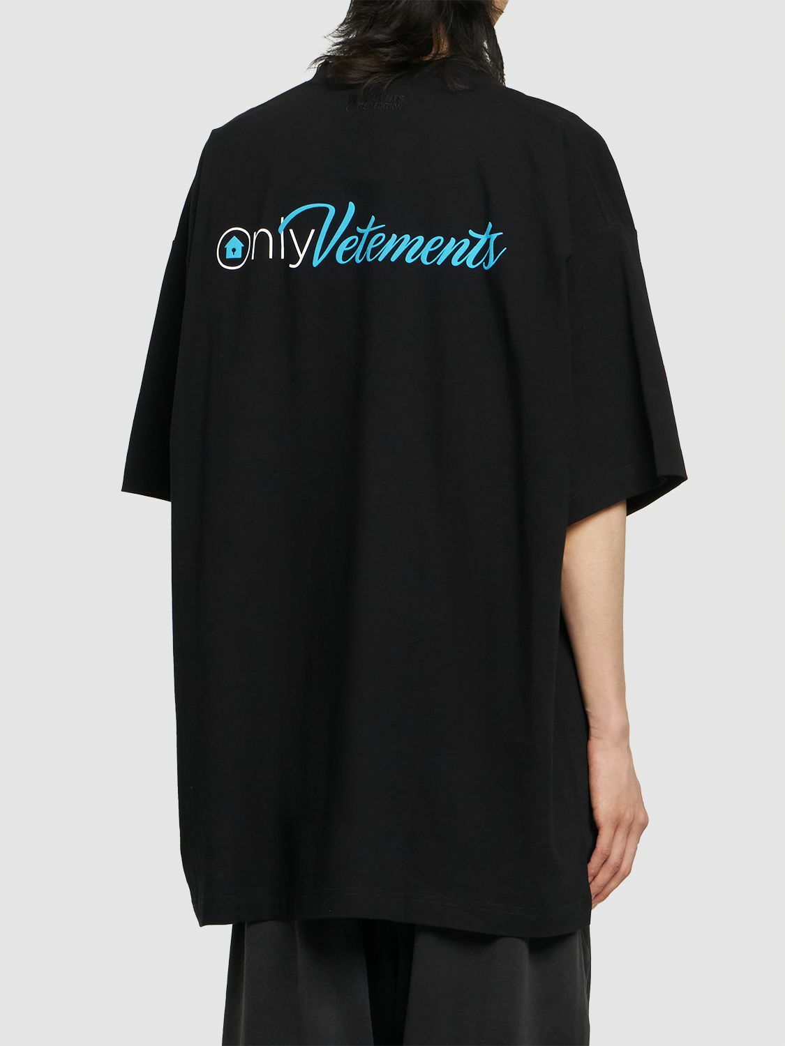 VETEMENTS - Only Vetements Print Cotton T-shirt Vetements