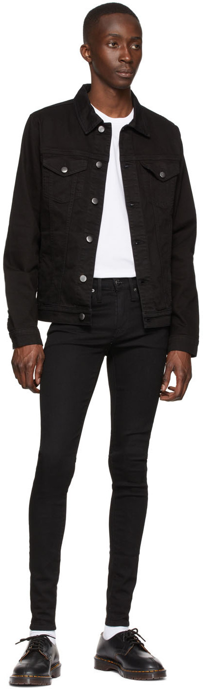 FRAME Black Skinny Jeans Frame Denim