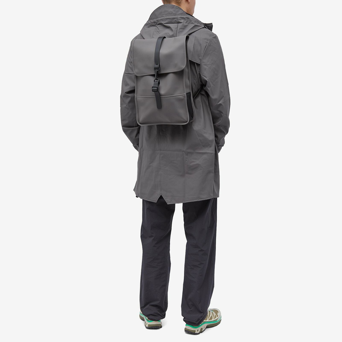 Rains Men's Backpack Mini in Grey Rains