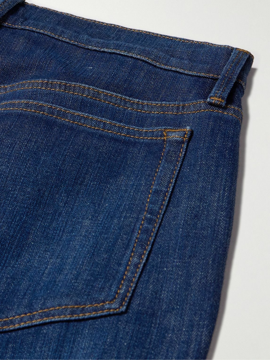 FRAME - L'Homme Athletic Denim Jeans - Blue Frame Denim