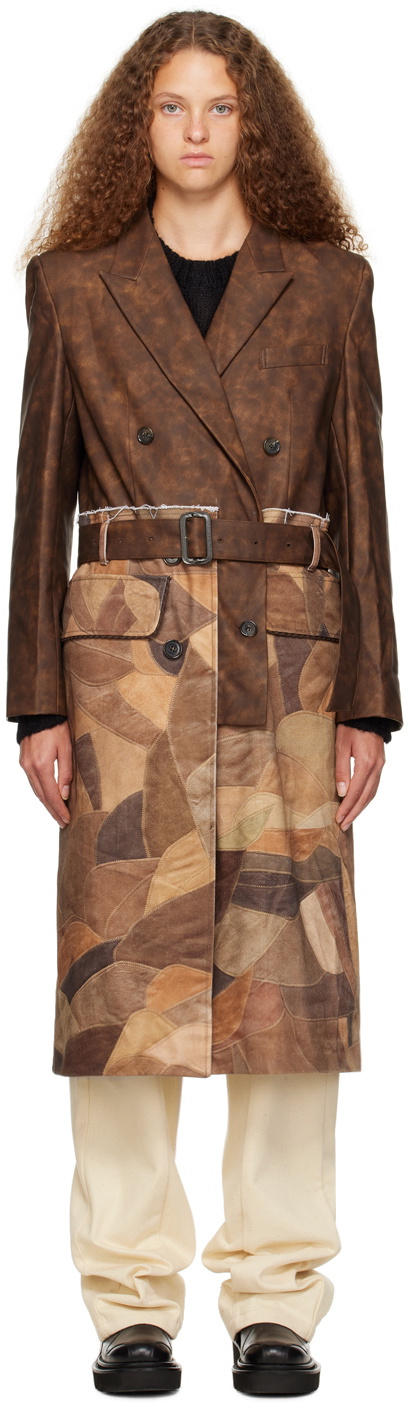 Andersson Bell Brown Hellem Trench Coat Andersson Bell