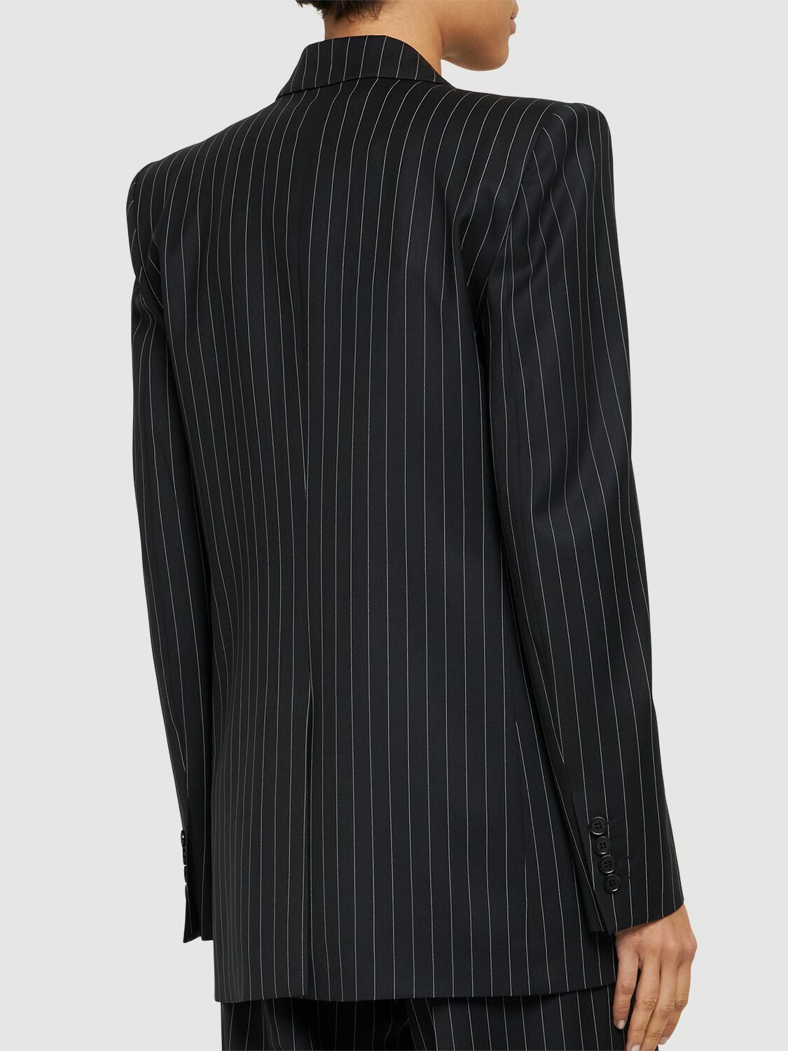MSGM - Pinstripe Wool Blend Jacket MSGM