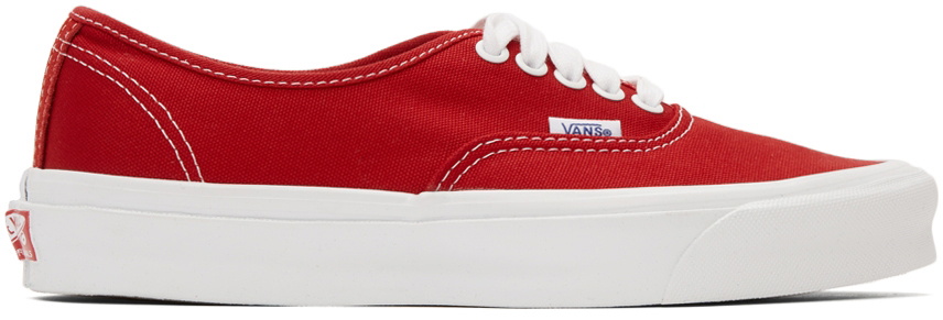 Vans Red OG Authentic LX Sneakers Vans