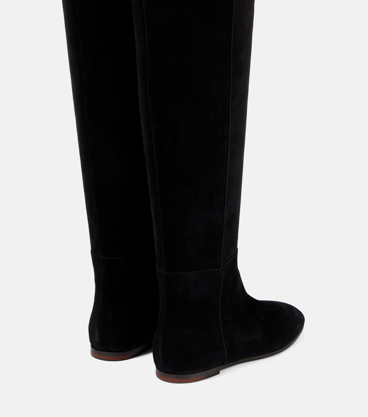 Loro Piana - Ada suede over-the-knee boots Loro Piana