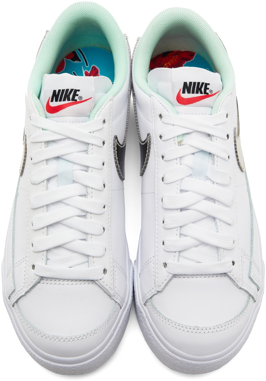 Nike White Blazer Low Platform Sneakers Nike