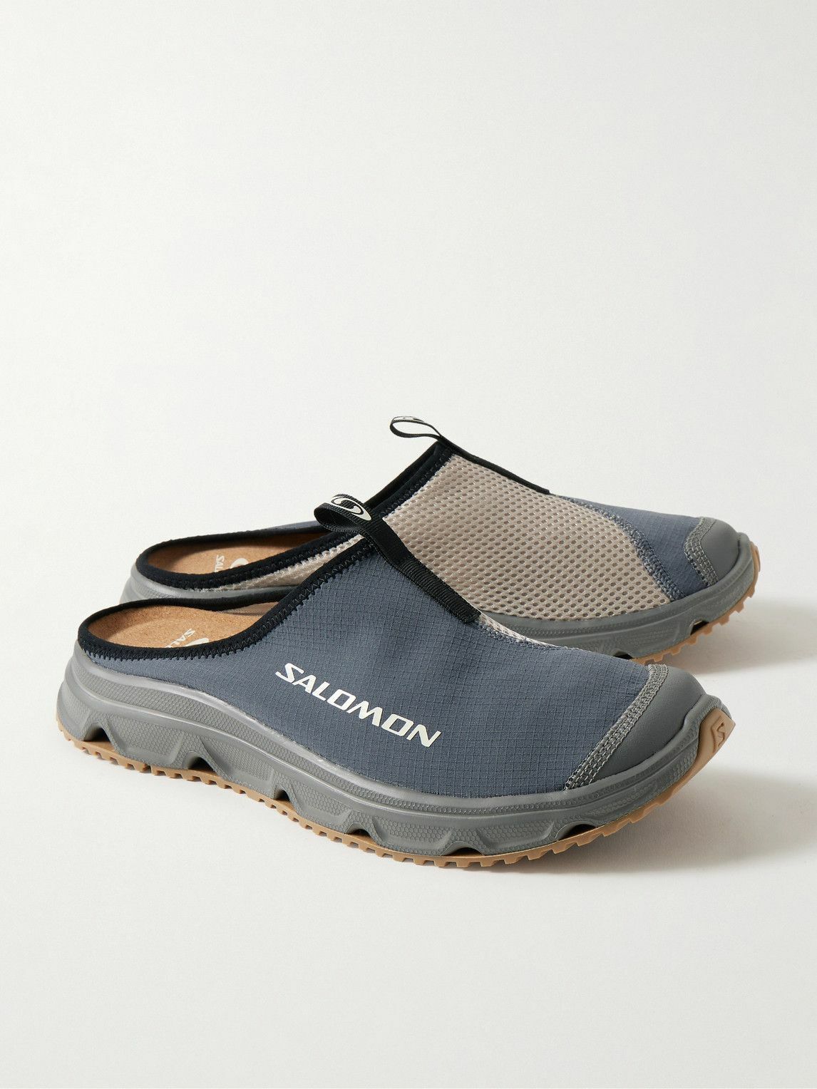 Salomon - RX Slide 3.0 Ripstop and Mesh Slip-On Sneakers - Gray Salomon
