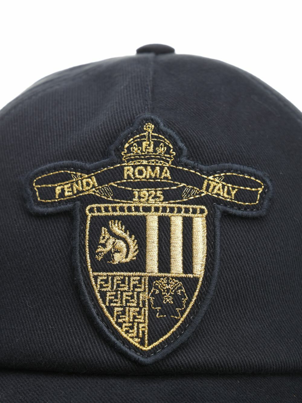 Fendi Cotton Baseball Cap Fendi
